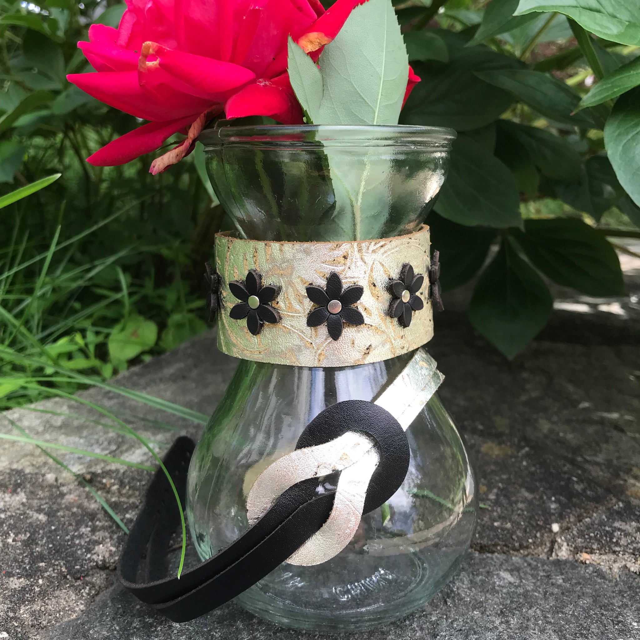 Flor Leather Cuff – Gaucha Chica